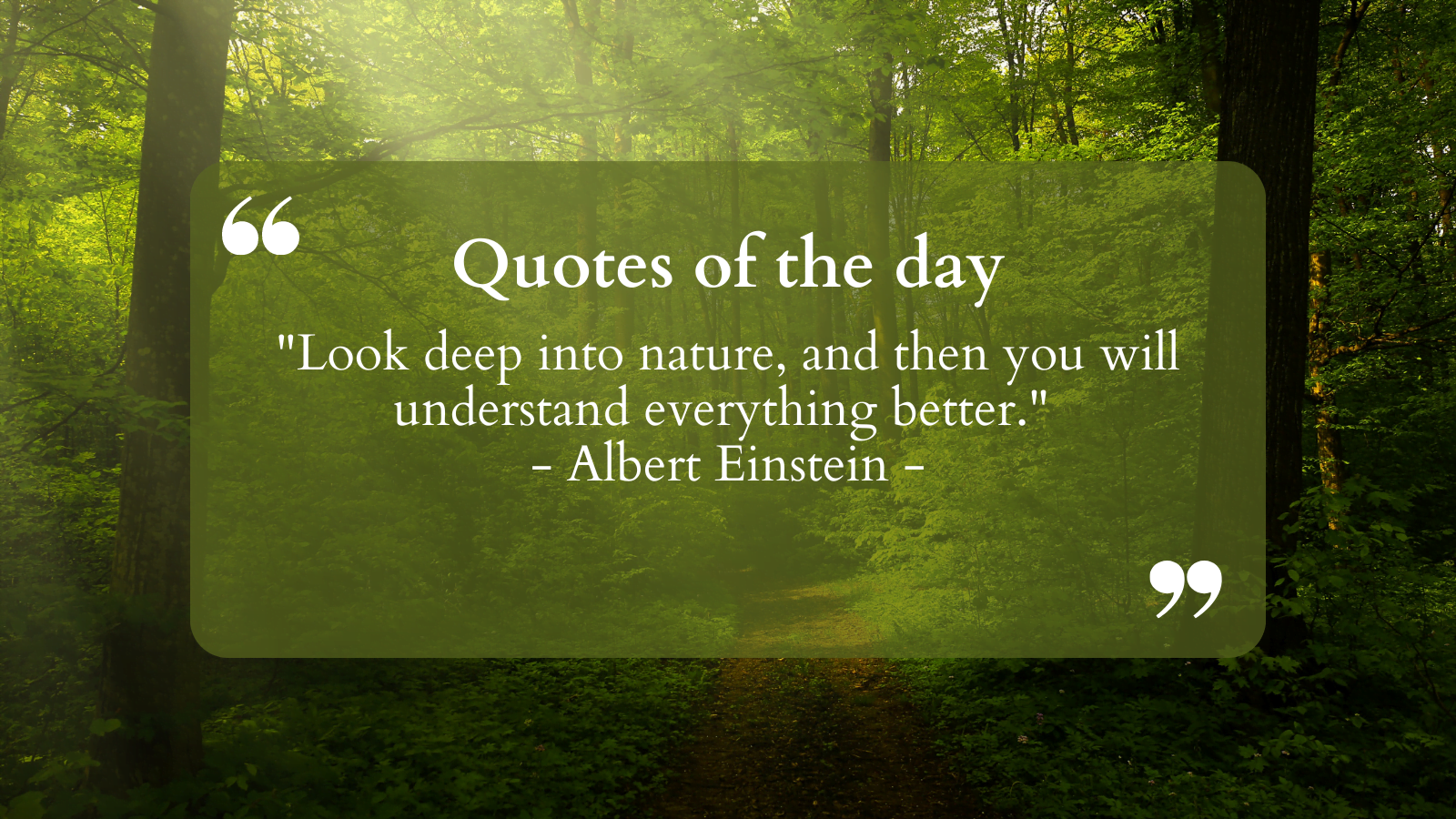 Quotes About Nature - Quote Wonders